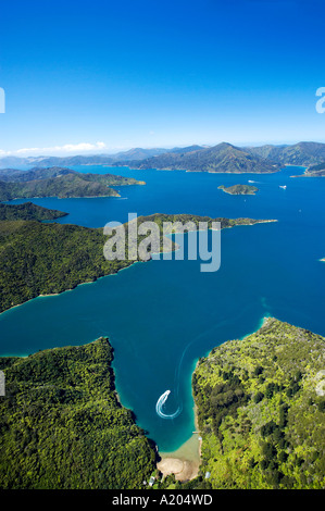 Torea Bay Queen Charlotte Sound Marlborough Sounds South Island New ...