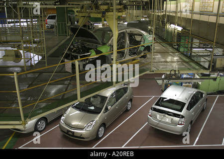 Toyota car production line, Tsutsumi factory, Toyota City, Nagoya ...