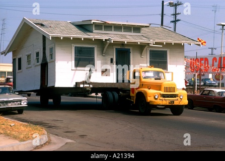 Pick up truck moving house California USA Stock Photo - Alamy