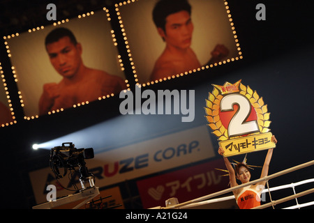 K1 fighting boxing match, Tokyo, Japan Stock Photo - Alamy