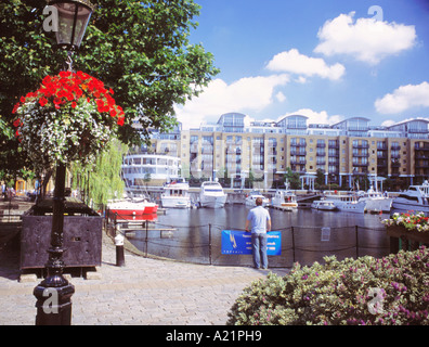 ST KATHERINES DOCK LONDON Stock Photo - Alamy