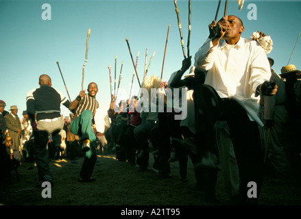 Tribal dance in Lesotho, Southern Africa Stock Photo - Alamy