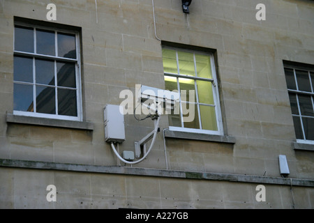 Security camera Bath High Street Stock Photo - Alamy