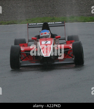Single Seater racing car at Knockhill Stock Photo - Alamy