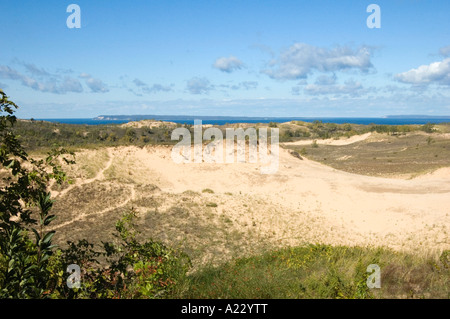 Sleepy Bear Sand Dunes National Park Michigan USA Stock Photo - Alamy