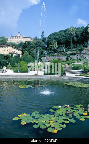 the gardens of villa Garzoni in Collodi Tuscany Stock Photo - Alamy