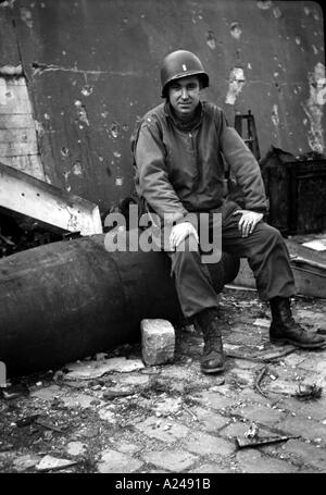 WWII Normandy Utah Beach Nazi pillbox George Looney Collection Stock ...