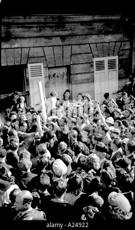 WW II French female collaborator George Looney Collection Stock Photo ...