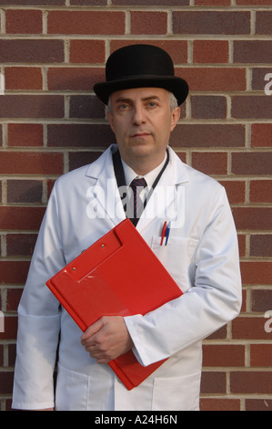 City gent businessman boffin scientist Stock Photo - Alamy