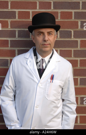 City gent businessman boffin scientist Stock Photo - Alamy