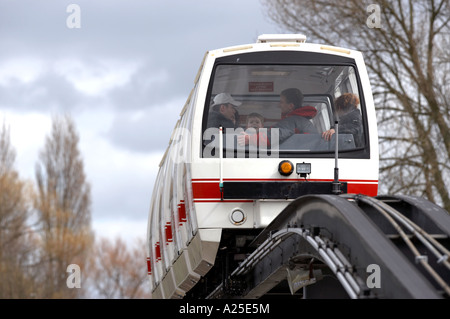 Monorail at Chester Zoo, UK Stock Photo - Alamy