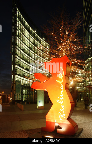 Berlin Bear, Symbol of the Berlinale, Germany, Berlin Stock Photo ...