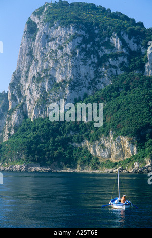Monte Tiberio, Capri - Italy Stock Photo - Alamy