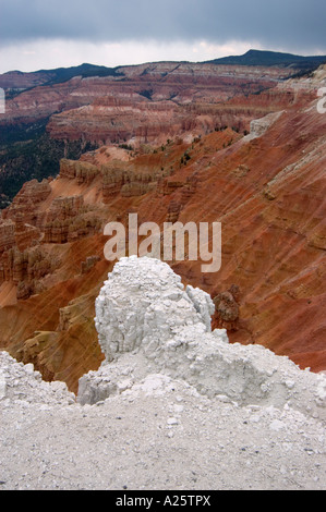 CEDAR BREAKS NATIONAL MONUMENT is made up of erodding Pink Cliffs of ...