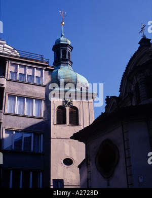 Old and new architecture together, Prague, Czech Republic Stock Photo ...