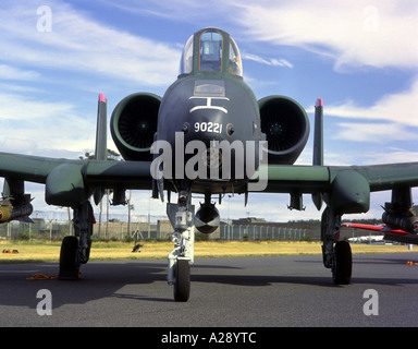 A-10 Thunderbolt Ground attack and battlefield support jet of the ...