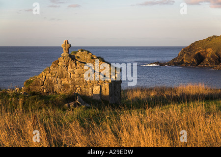 Ruins of St Helens Oratory an early Christian structure at Cape ...