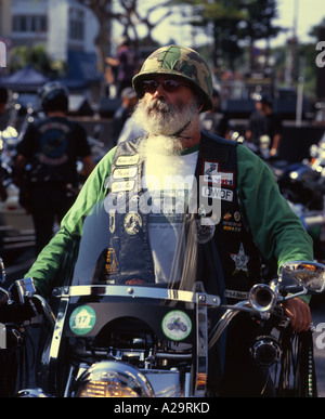 Japanese Harley Davidson Rider at Okinawa City Gate 2 Festival Stock ...