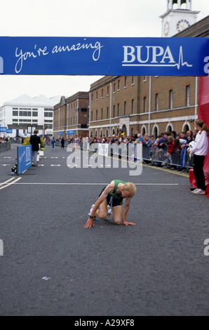 Crawling to finish Stock Photo - Alamy
