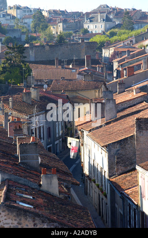 Medieval quarter Parthenay France Stock Photo - Alamy