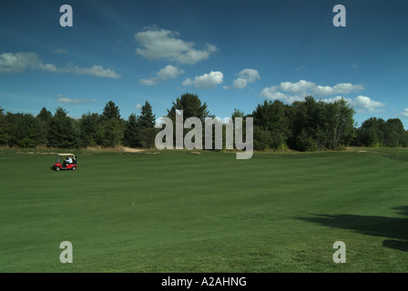 A golf course in spring in Soo Stock Photo - Alamy