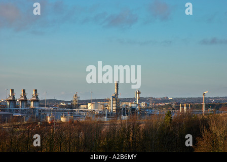 A gas terminal at Barrow in Furness, Cumbria, UK, that processes ...