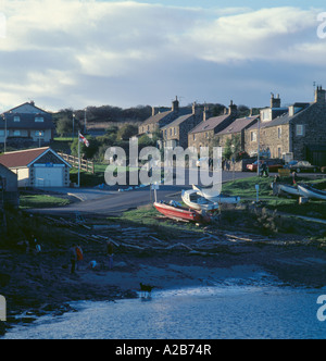 UK, England Northumberland, Craster, late C18th gateway to Craster ...