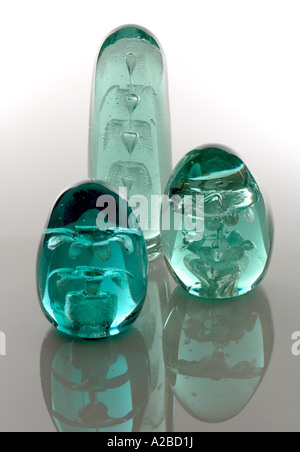 Vintage Victorian Glass Dumps Collection Stock Photo - Alamy