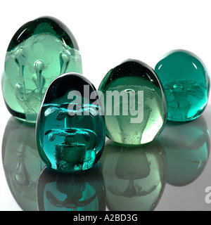 Vintage Victorian Glass Dumps Collection Stock Photo - Alamy