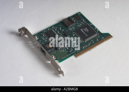Network Interface Card NIC with PCI interface Stock Photo - Alamy