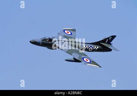 RAF Hawker Hunter F6 fighter aircraft Stock Photo - Alamy