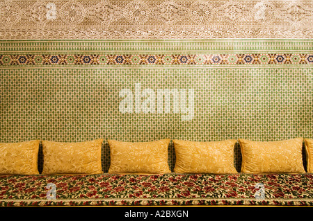 Zilij pattern detail at Riad Sheherazade traditional restored palace ...