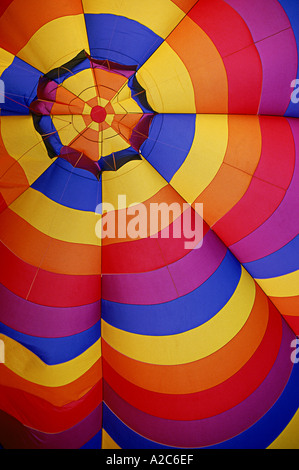 Kaleidoscope Hot Air Balloon Stock Photo - Alamy