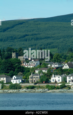 Pretty village of Strone in Argyll, Scotland Stock Photo - Alamy