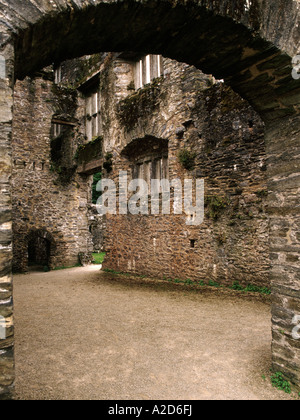 Berry Pomeroy Castle, Devon, England, United Kingdom, Europe Stock ...