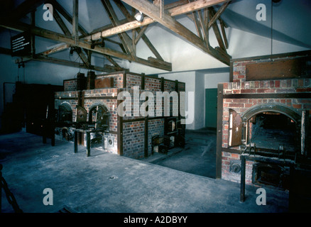 Gas chambers in Nazi Concentration Camp in Auschwitz Birkenau, Oswiecim ...