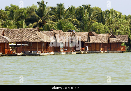 Floating beach huts at Poovar Island Beach Resort near Trivandrum ...