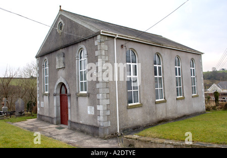 welsh nonconformist chapel in Nebo ceredigion wales UK Stock Photo - Alamy