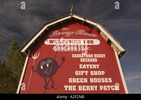 Welcome to Saskatchewan Canada sign Stock Photo - Alamy
