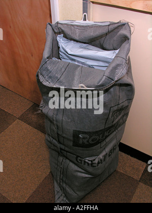 sack of post awaiting collection Stock Photo - Alamy