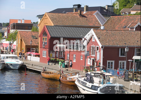 Norway, mandal waterfront Stock Photo - Alamy