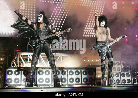 KISS - US heavy metal group Stock Photo - Alamy