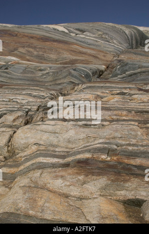 Granite Gneiss, a metamorphic rock, from Utah, USA Stock Photo - Alamy