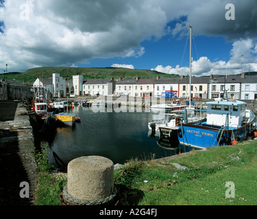Waterfoot Village on the Antrim Coast In Northern Ireland Stock Photo ...