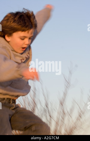 boy falling through the air Stock Photo - Alamy