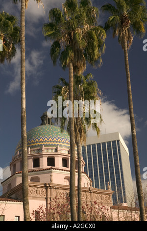Historic Pima County Courthouse, Tucson, Arizona, USA Stock Photo - Alamy
