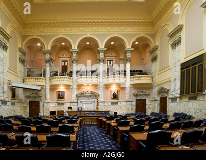 Interior of the Maryland State House (capitol) in Annapolis Stock Photo ...