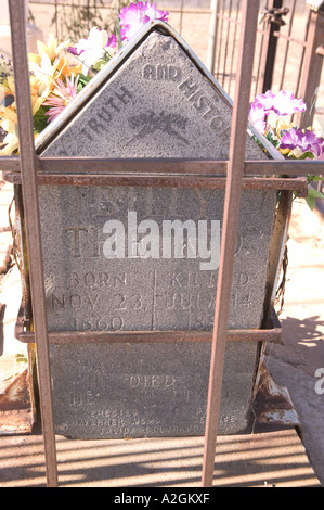 Billy the Kid's grave, Old Fort Sumner Museum, Fort Sumner, New Mexico ...