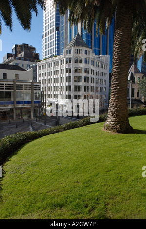 Freyburg Place, Auckland City centre New Zealand Stock Photo - Alamy