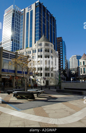Freyburg Place, Auckland City centre New Zealand Stock Photo - Alamy